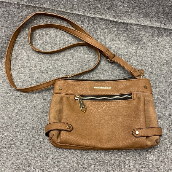 Rampage | Bags | Rampage Crossbody Purse Tan Cognac Womens Bag ...